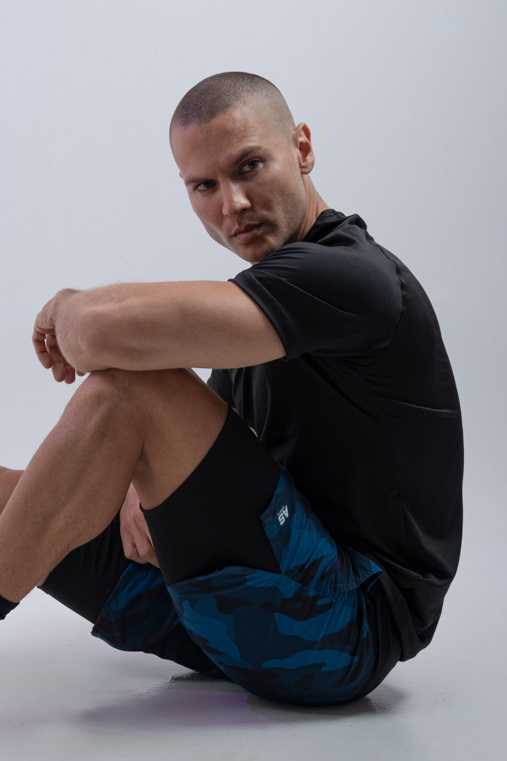 Pantaloneta Stealth Azul – TAMI
